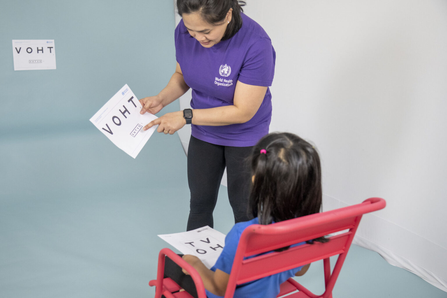 Vision and eye health screen – Learning on TAP