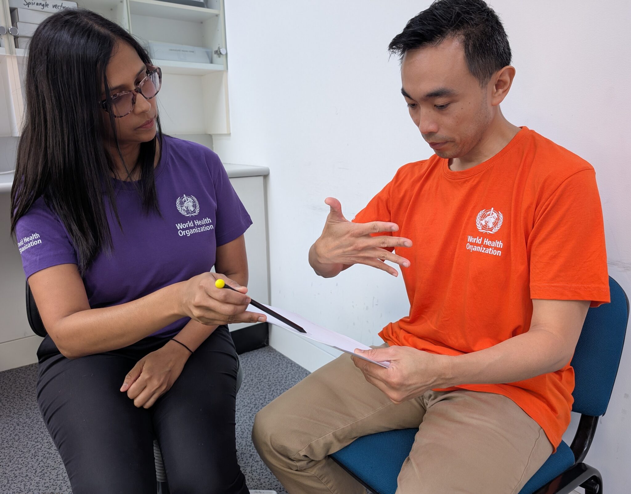 How to carry out a simple vision screen – Learning on TAP