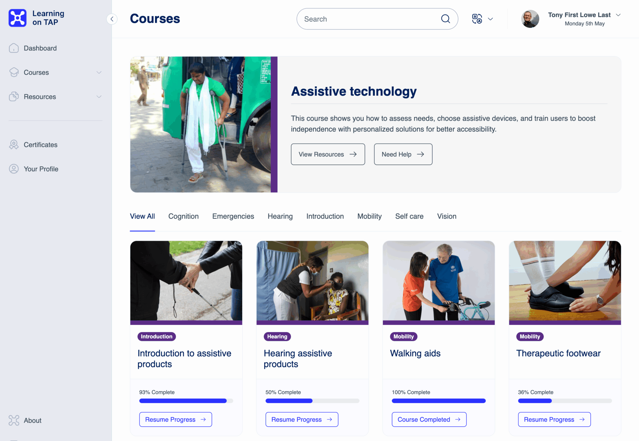 How do I access module materials? – Learning on TAP
